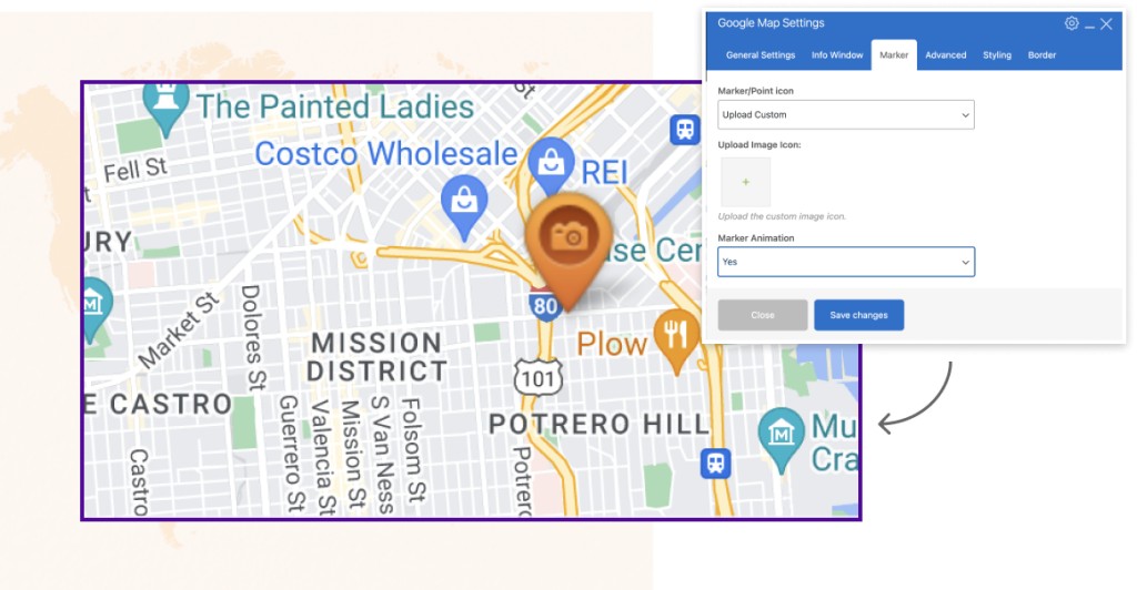 Google Maps - Ultimate Addons for WPBakery Page Builder